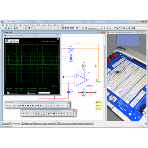 Multisim 12 Microcontroller Unit Co Simulation For SPICE Based